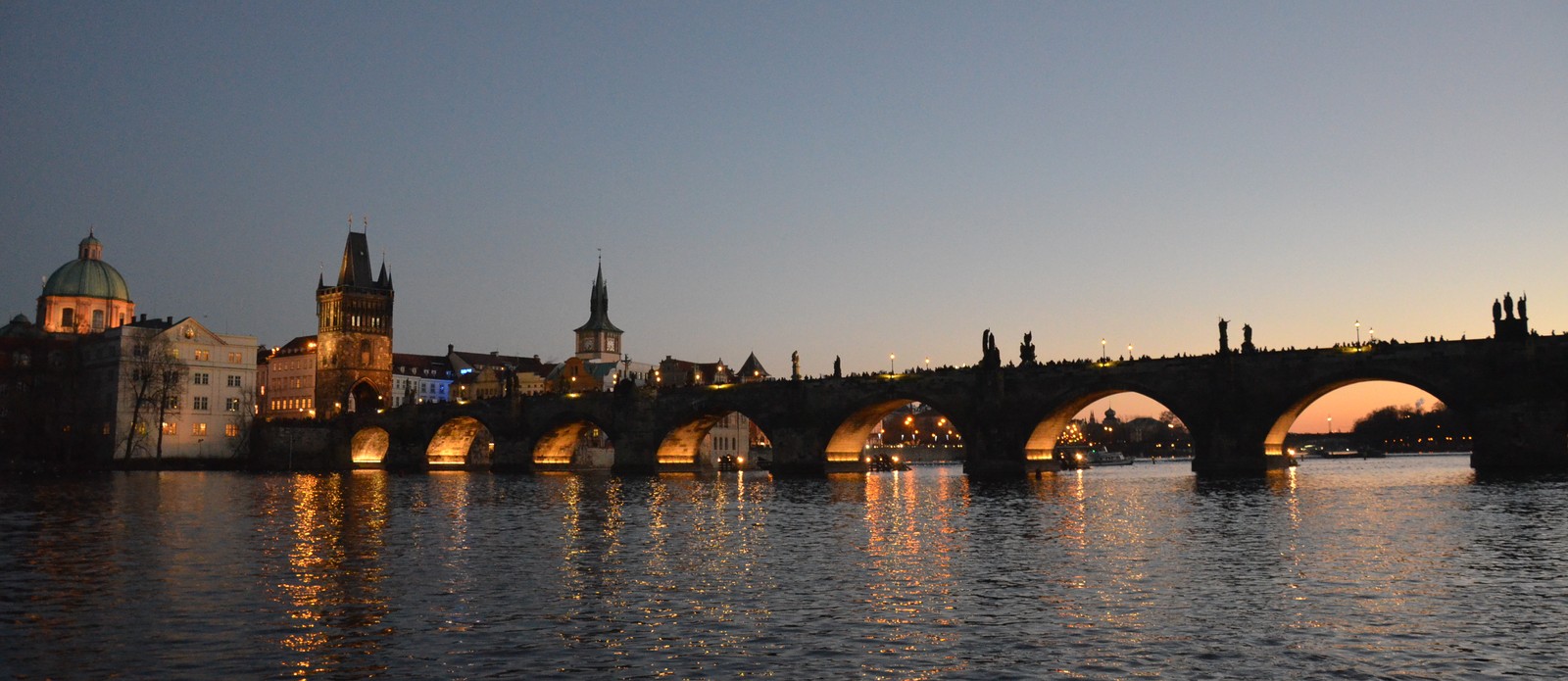 Charles Bridge is a major landmark in which European capital?