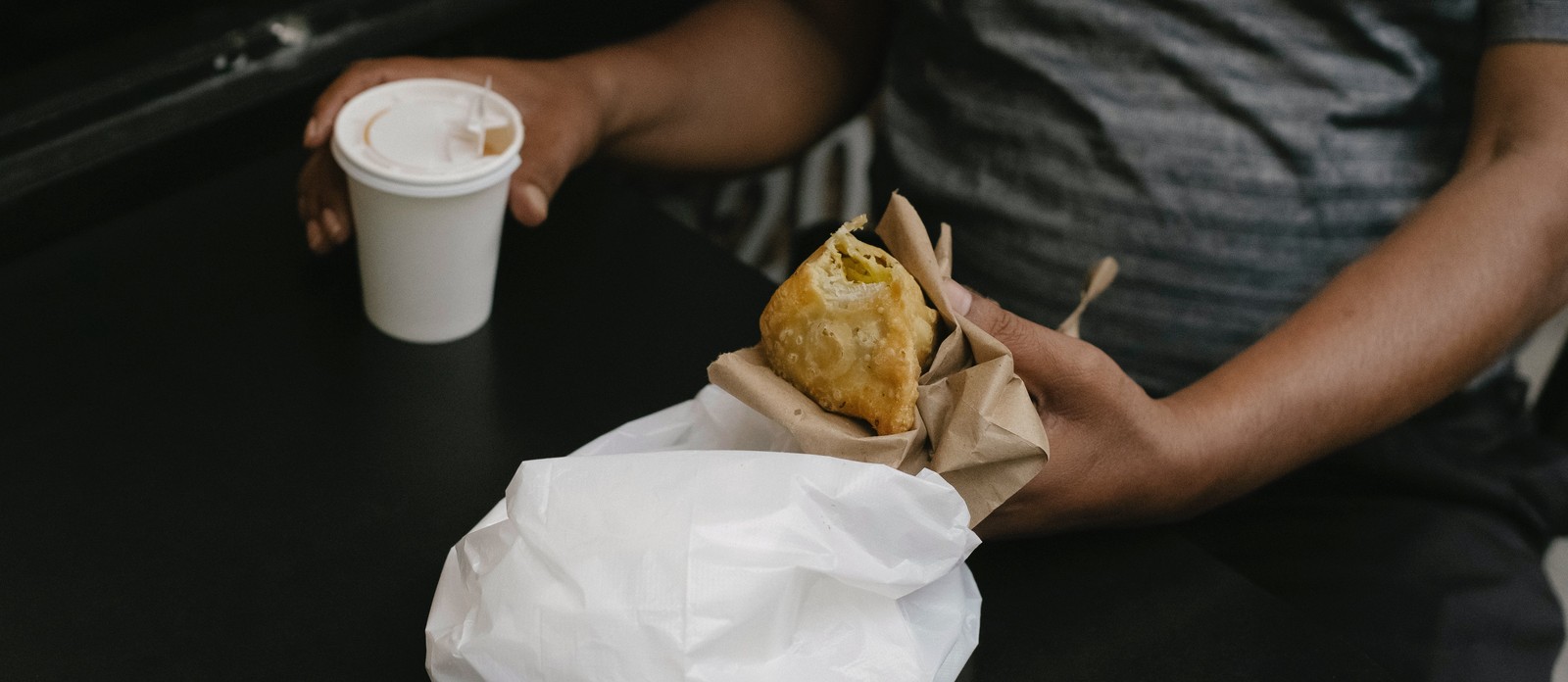 A fried pie is an American dessert that is usually filled with what?